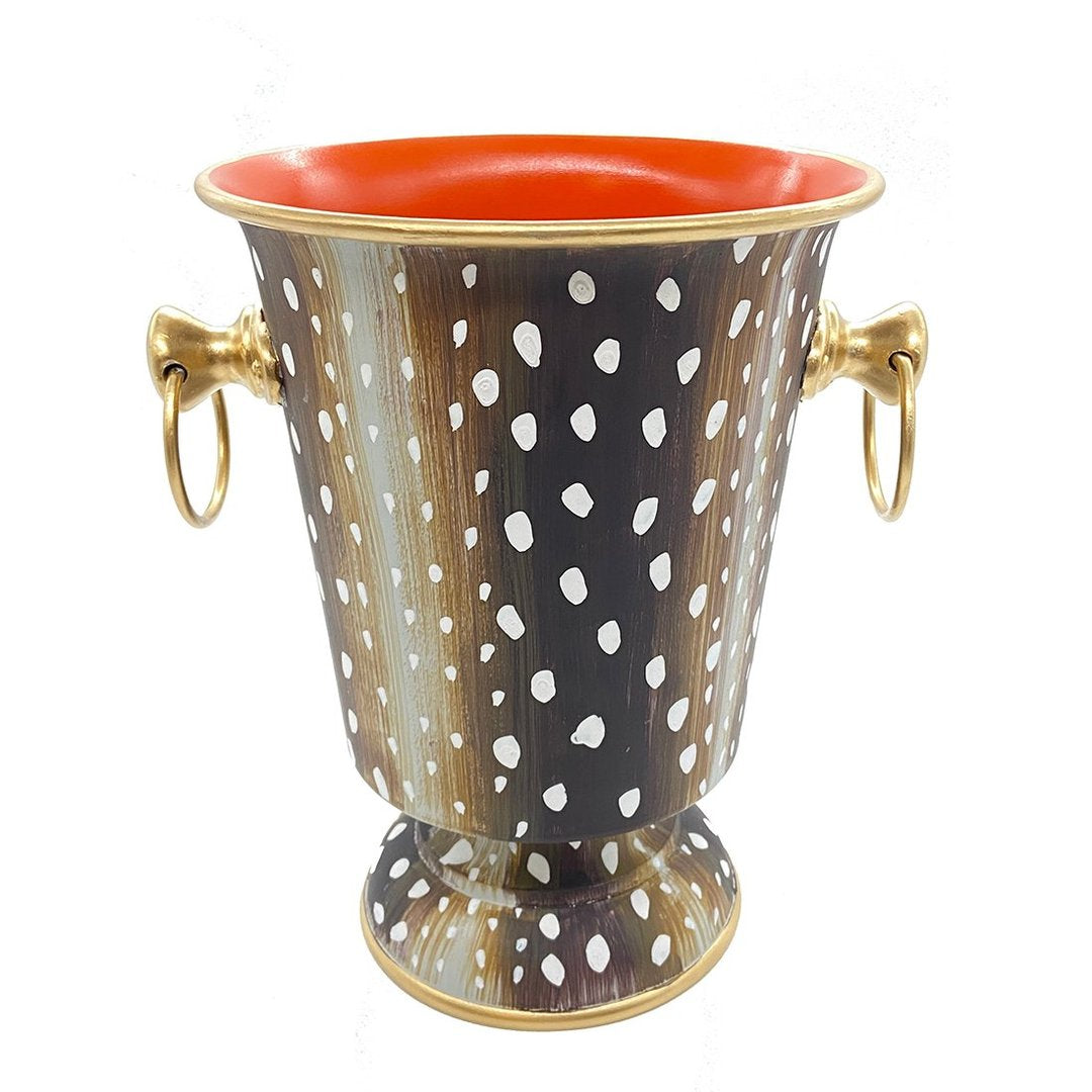 JAYE'S STUDIO HAND PAINTED Antelope Ice Bucket – Hampton Haigen Home